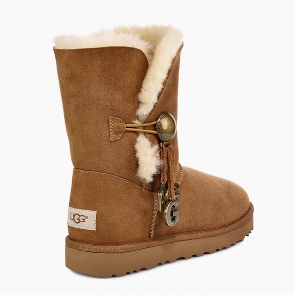 UGG | Shoes | Ugg Bailey Button Ugg Charm Boots | Poshmark